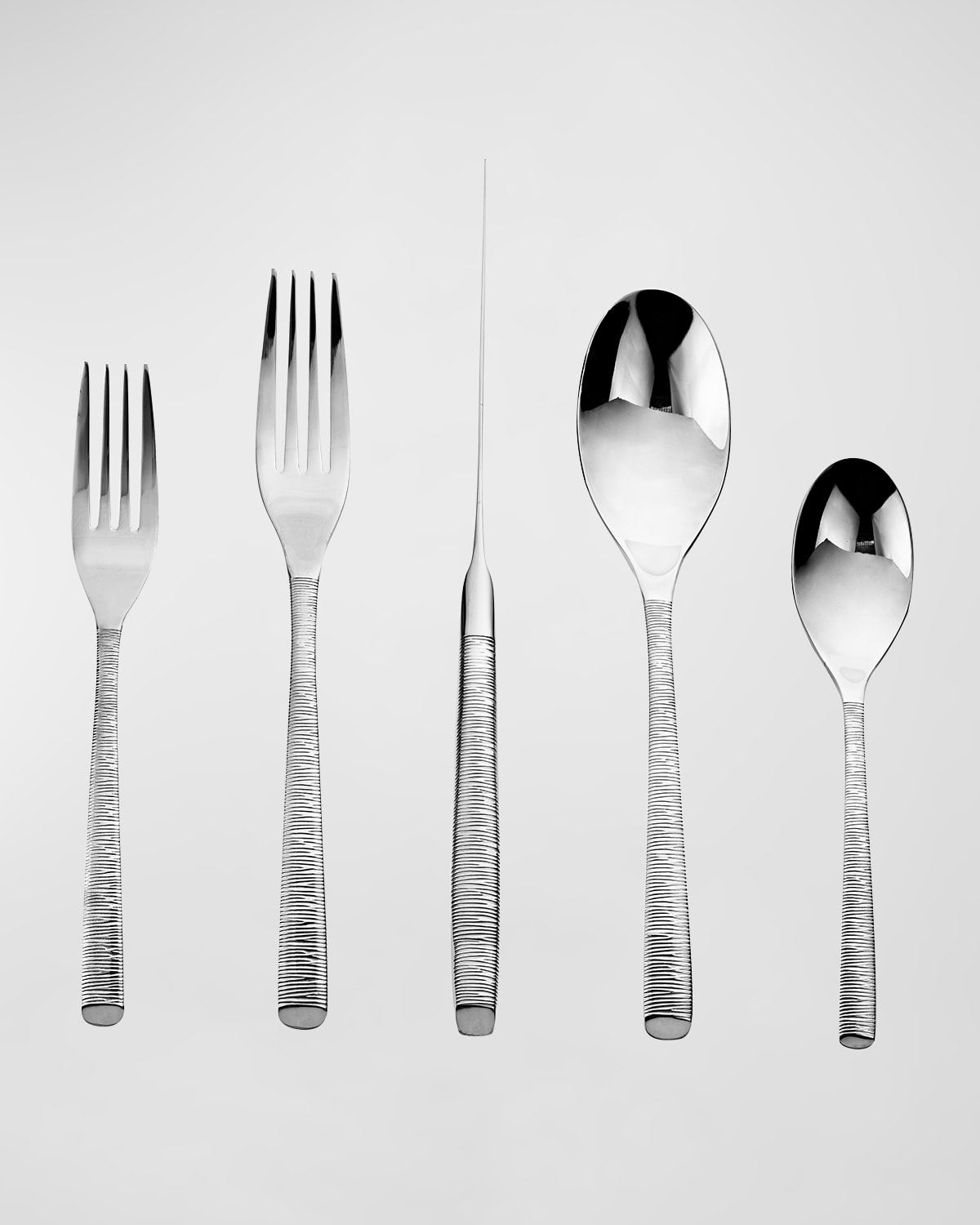 Ricci Silversmith Torsade Mirror 20-Piece Flatware Set | Neiman Marcus