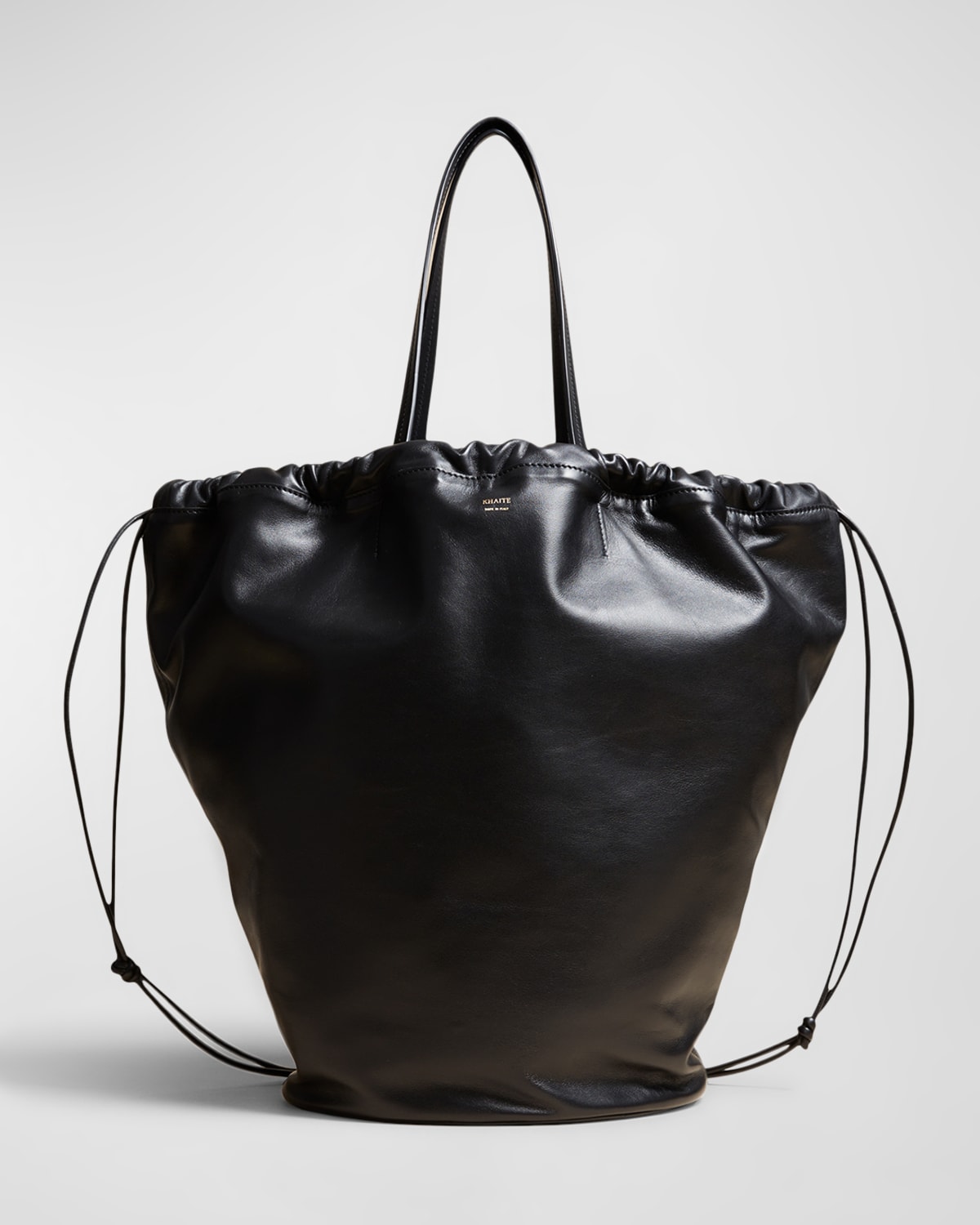 THE ROW Sporty Drawstring Pouch Bag in Nylon | Neiman Marcus