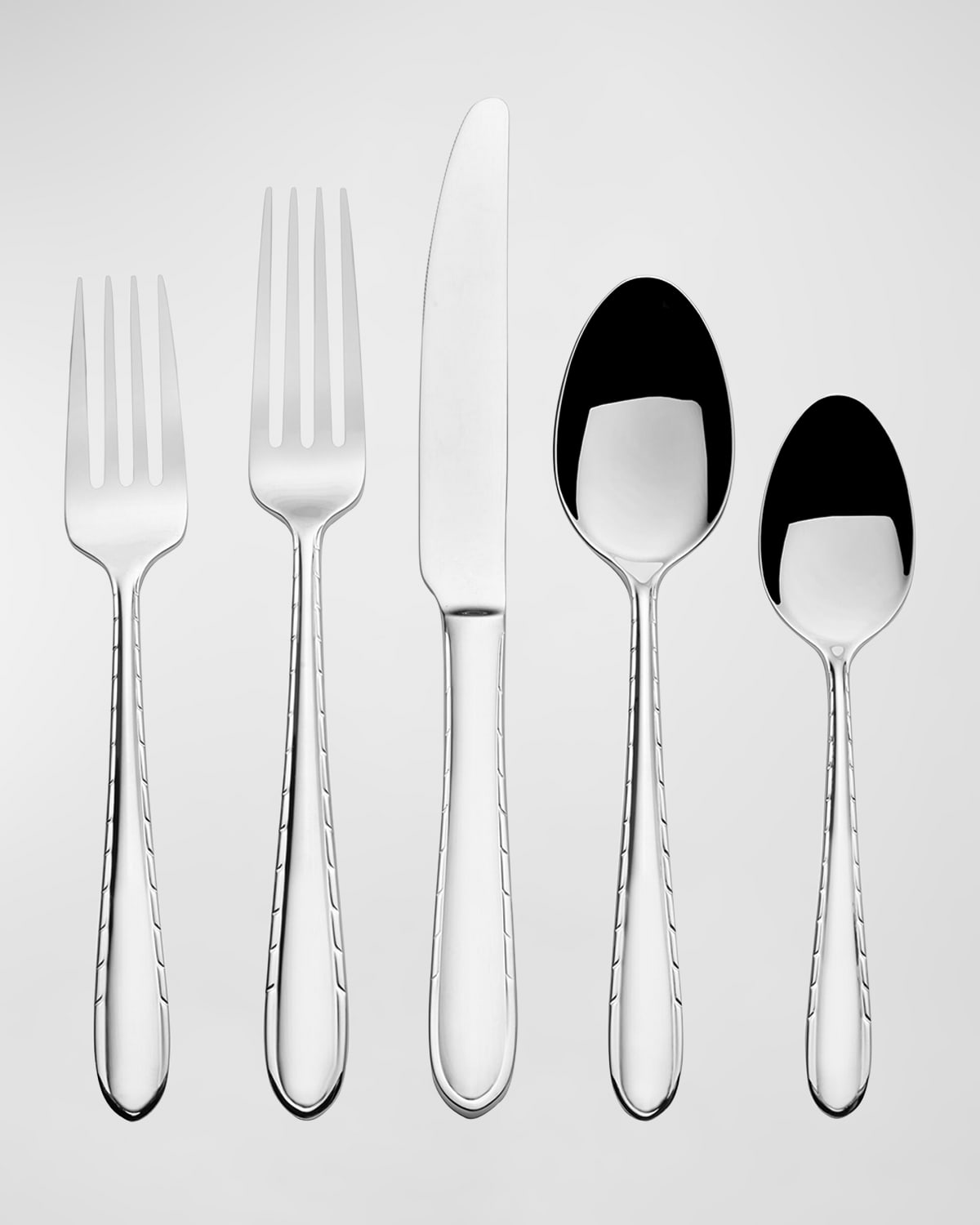 Godinger 20-Piece Stainless Steel Butterfly Flatware Set | Neiman Marcus