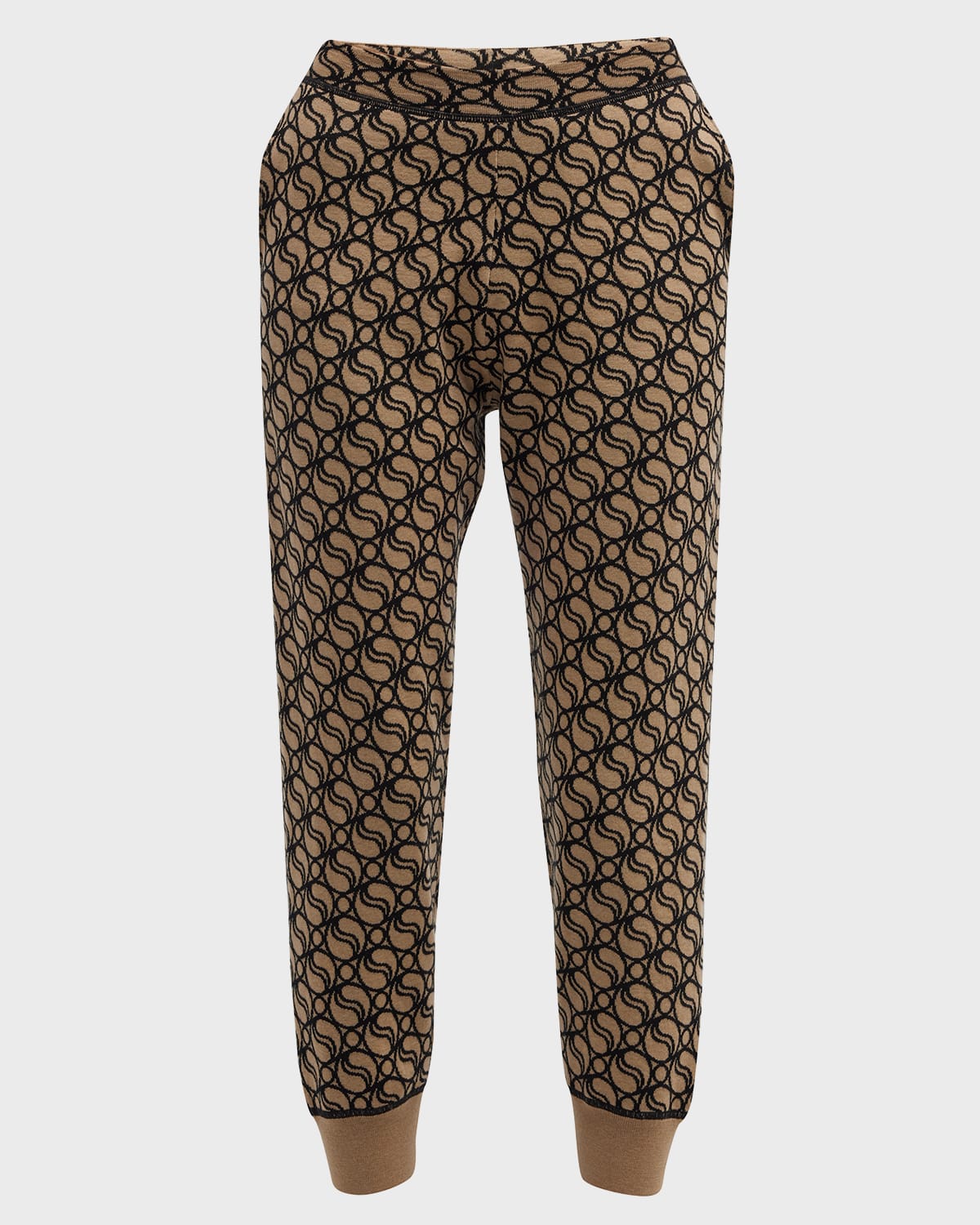 Stella Mccartney Wave Knit Henley Sweater Neiman Marcus