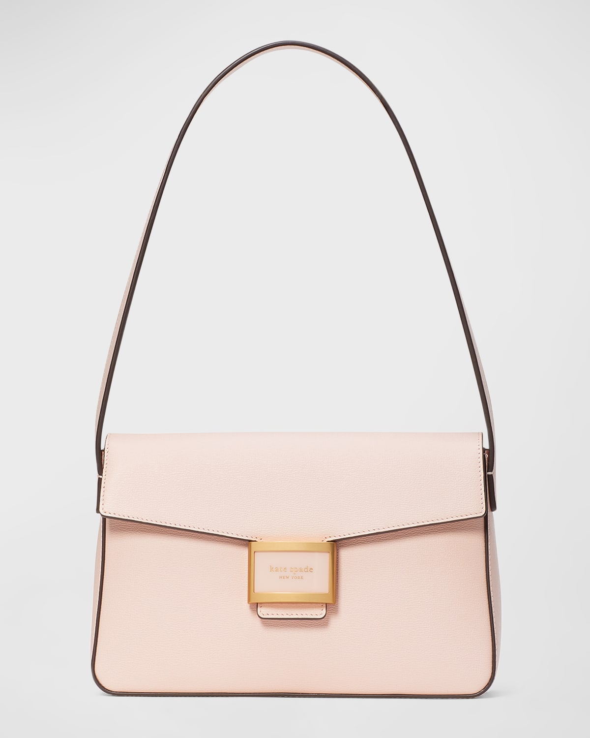 kate spade new york katy flap leather shoulder bag | Neiman Marcus