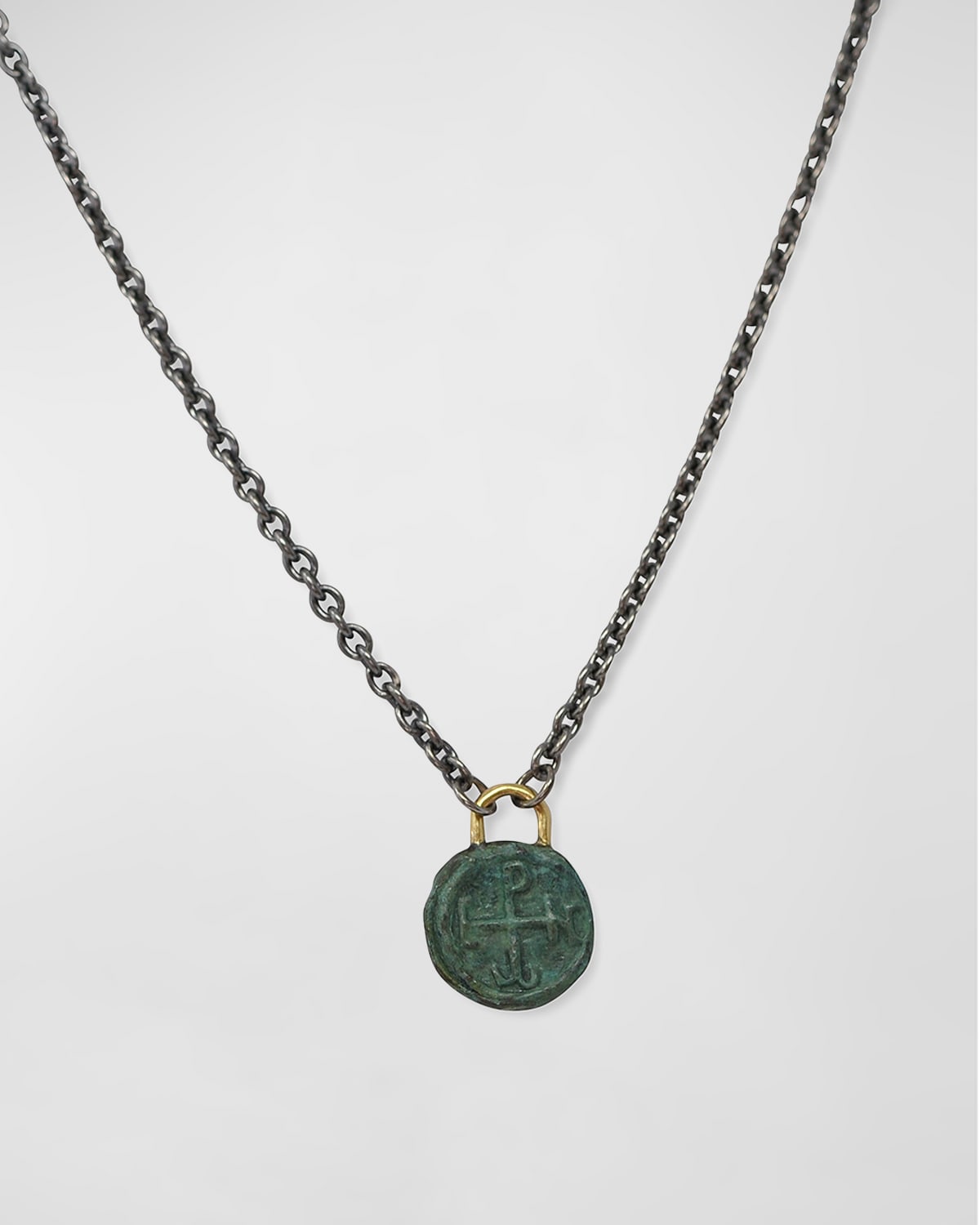 Armenta Old World Diamond Crivelli Bar Necklace | Neiman Marcus