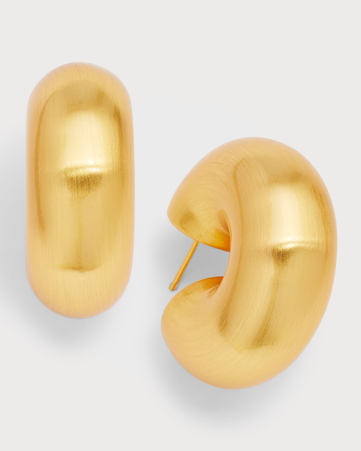 NEST Jewelry 24K Gold-Plated Linear Geometric Earrings | Neiman Marcus