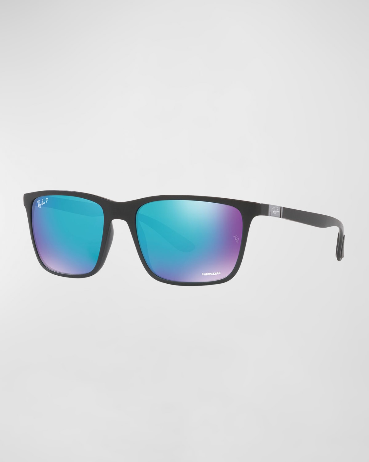 Ray-Ban Polarized Gradient Lens Rectangle Sunglasses | Neiman Marcus