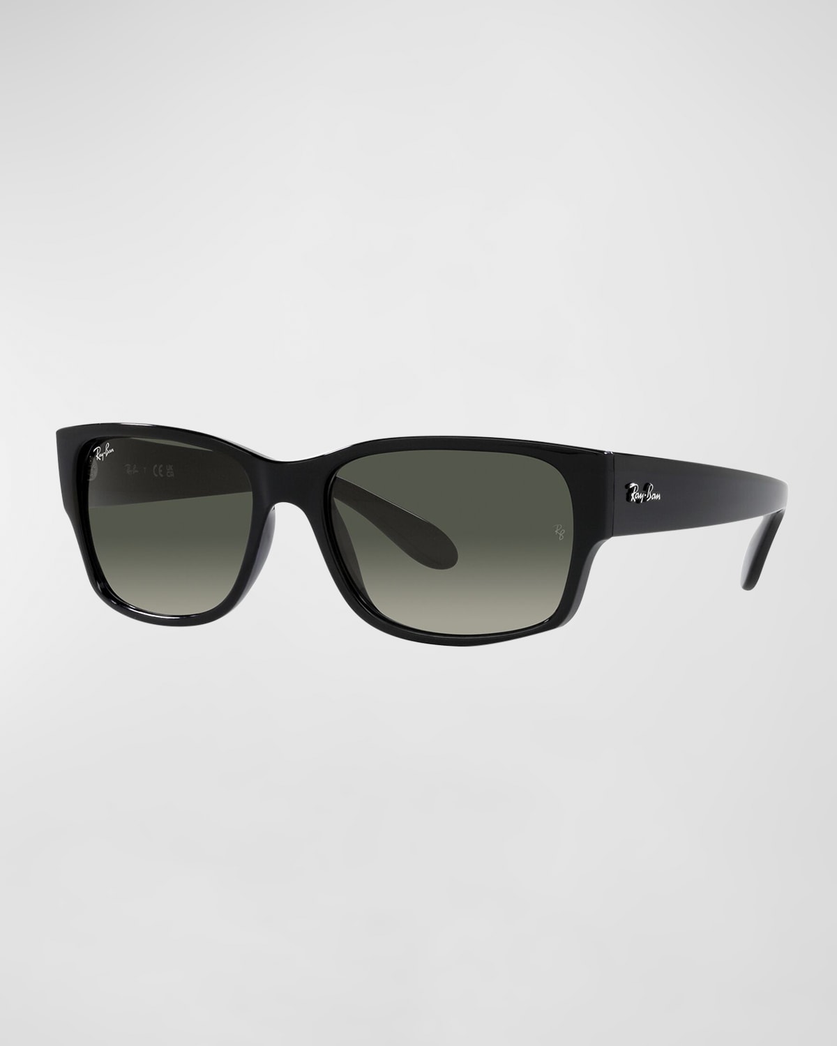 Ray-Ban Polarized Gradient Lens Rectangle Sunglasses | Neiman Marcus