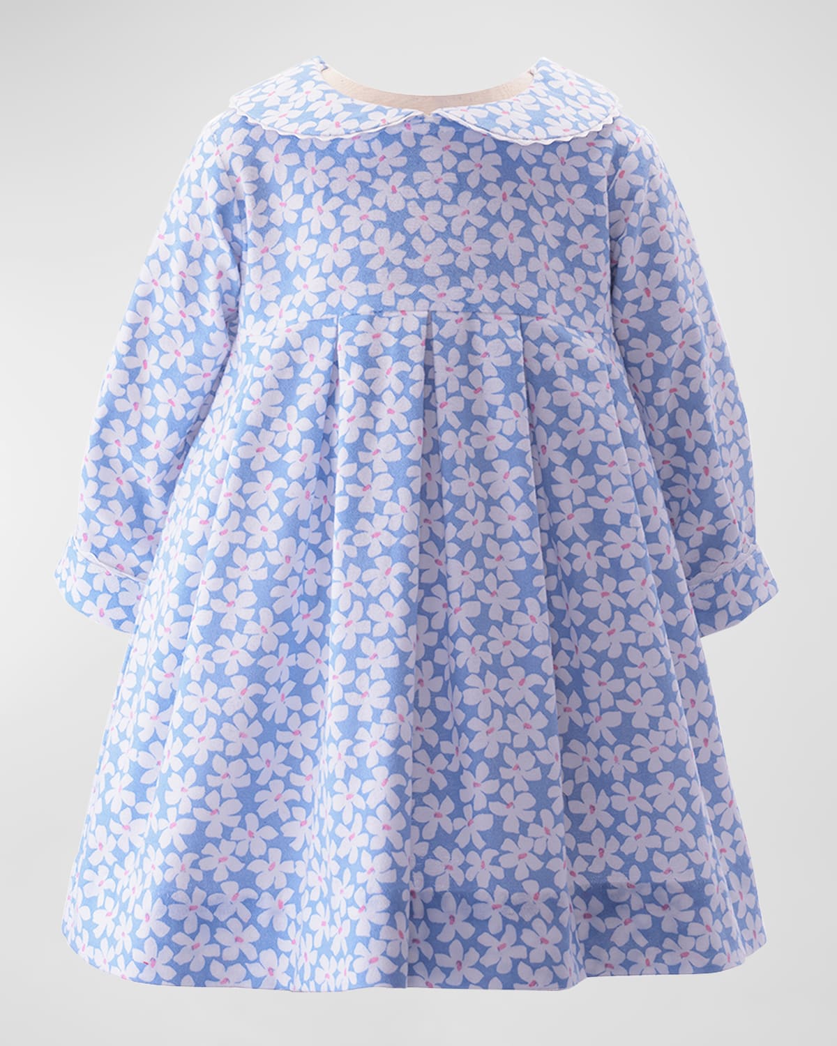 Rachel Riley Girl's Meadow-Print Button-Front Dress W/ Bloomers, Size ...