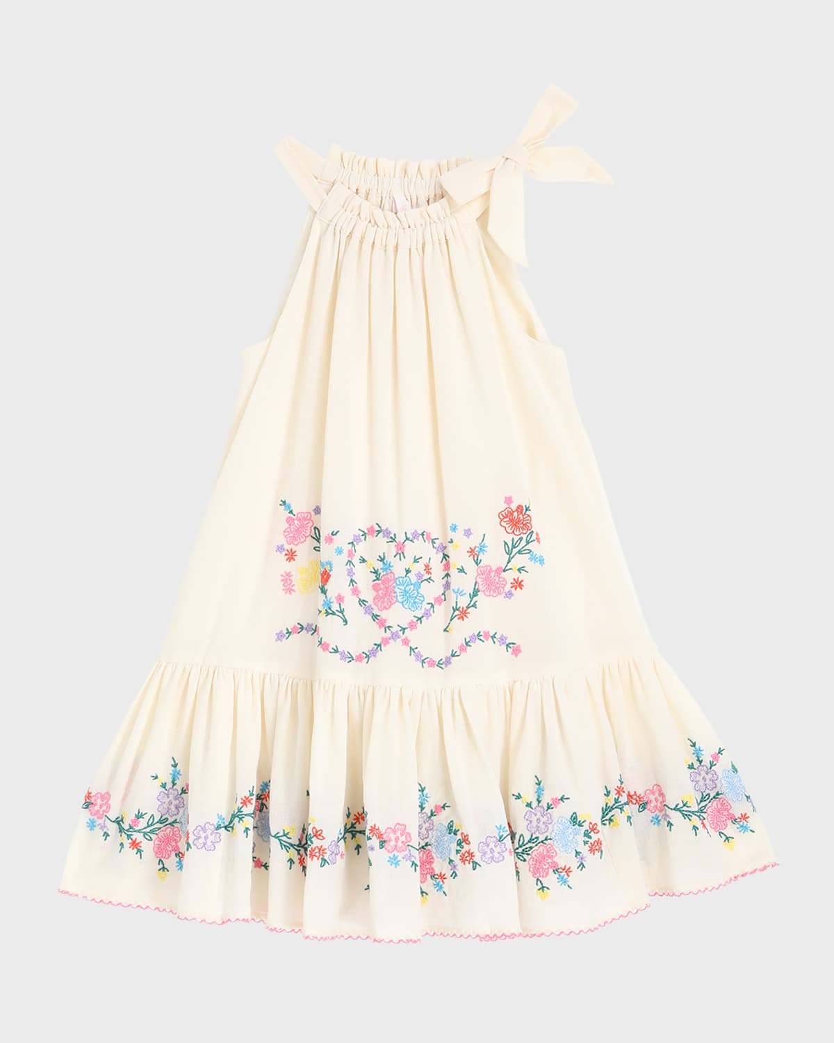 Zimmermann Girl's Tiggy Floral-Print Tiered Dress, Size 1-12 | Neiman ...