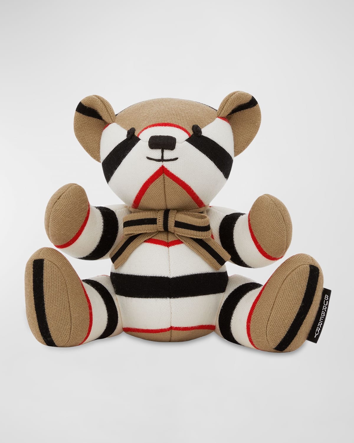 Burberry Kid's Vintage Check Stuffed Sitting Teddy Bear | Neiman Marcus