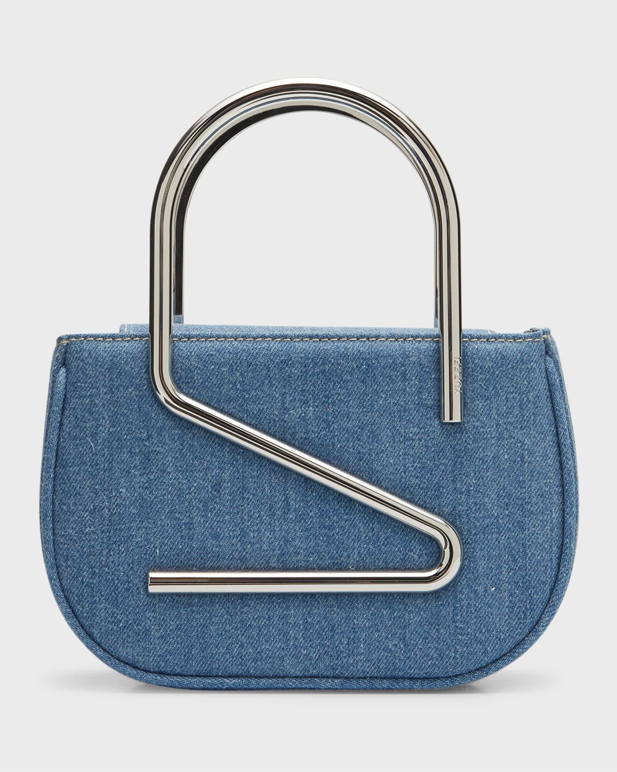 Yuzefi Moon Metal Leather Top-Handle Bag | Neiman Marcus