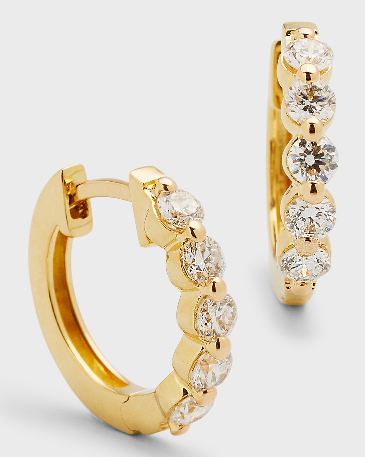 Lele Sadoughi Oil Slick Star Hoop Earrings | Neiman Marcus
