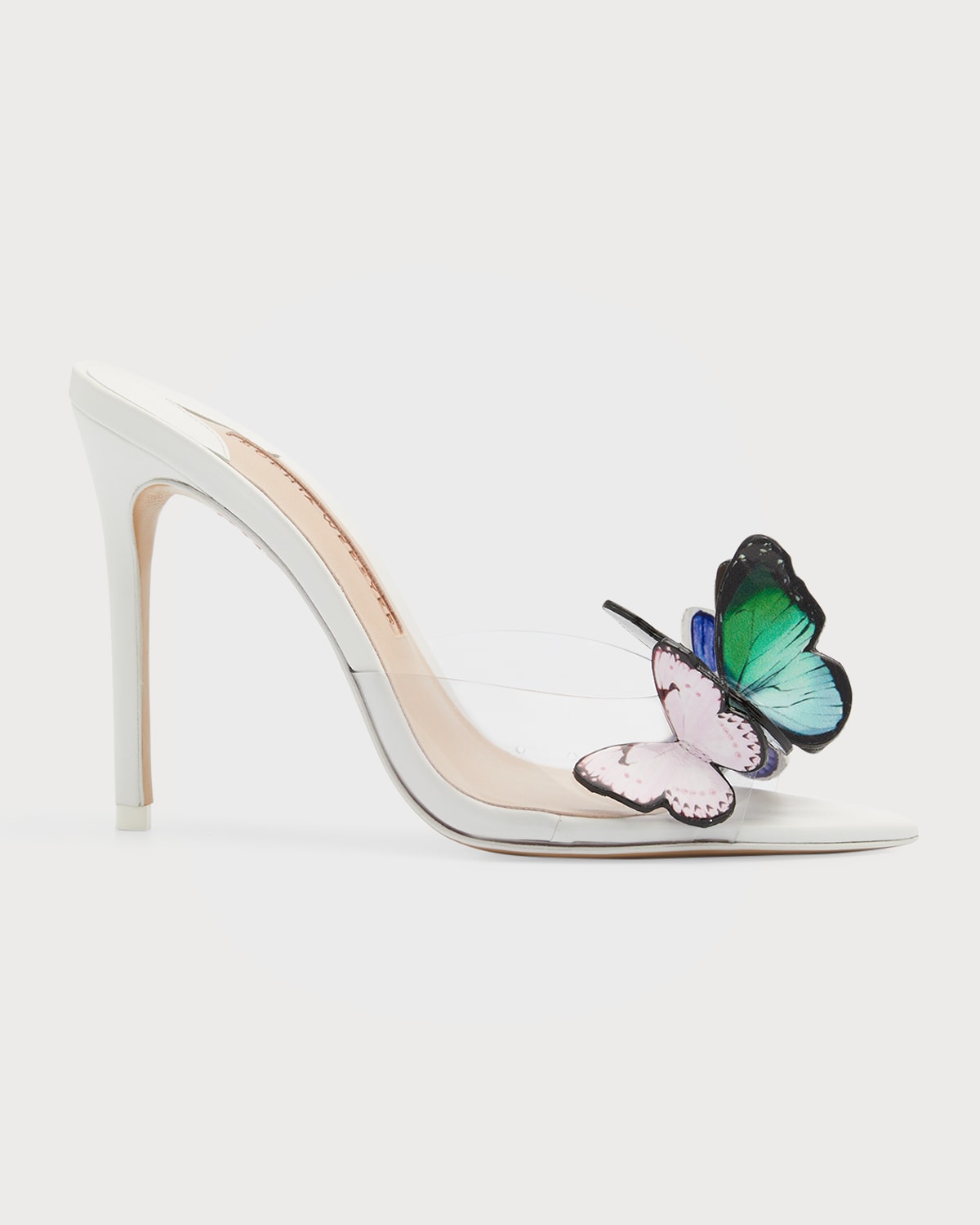 Sophia Webster Chiara Butterfly Napa Ankle-Strap Stiletto Sandals ...
