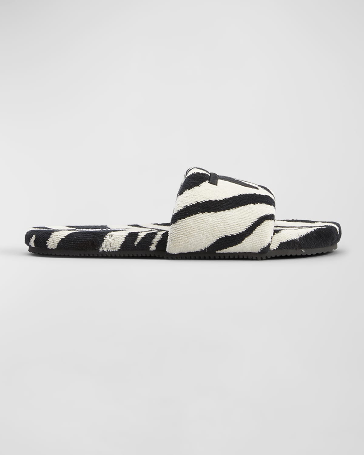 TOM FORD Men's Harrison TF-Logo Slippers | Neiman Marcus