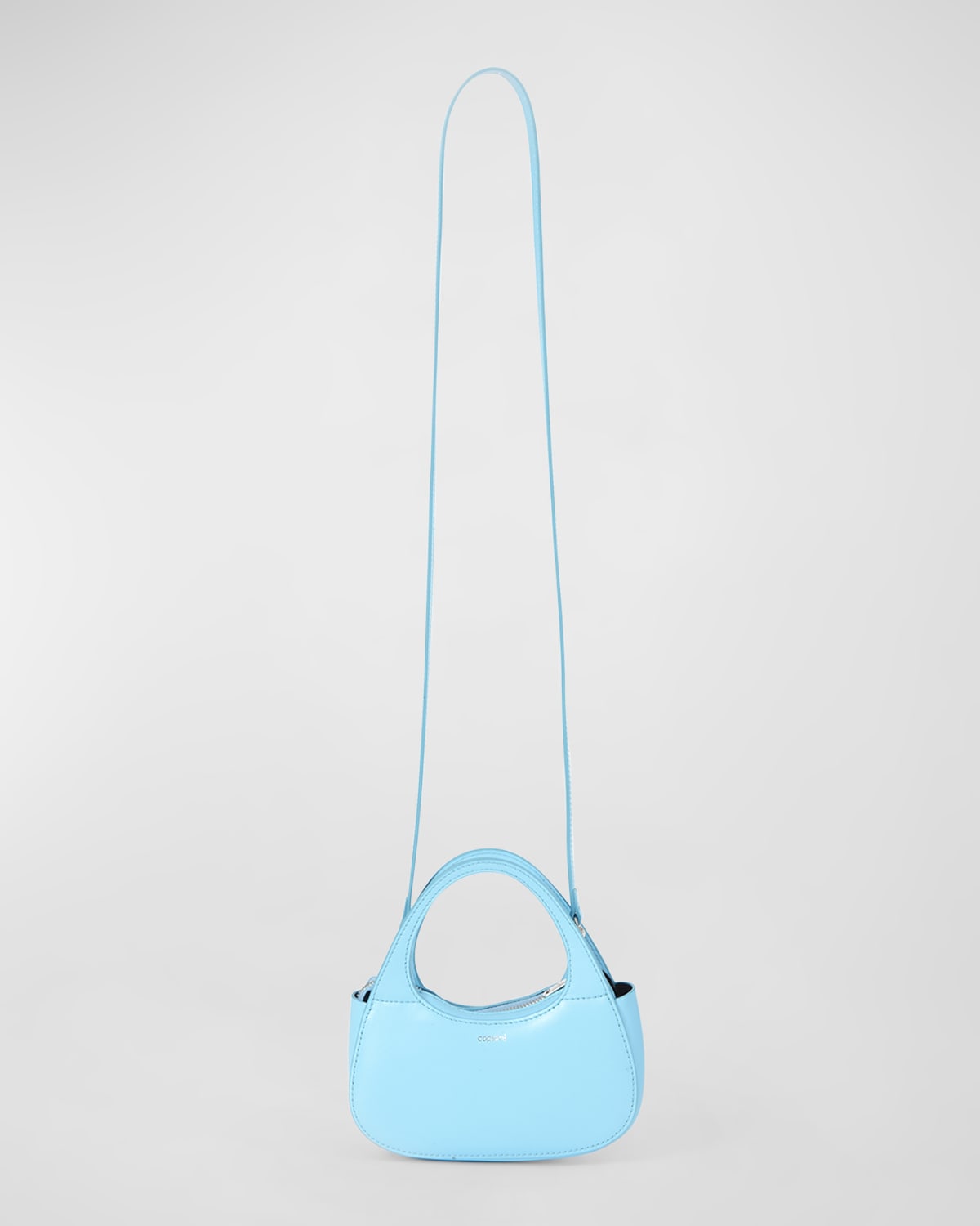 Coperni Swipe Micro Zip Leather Crossbody Bag | Neiman Marcus