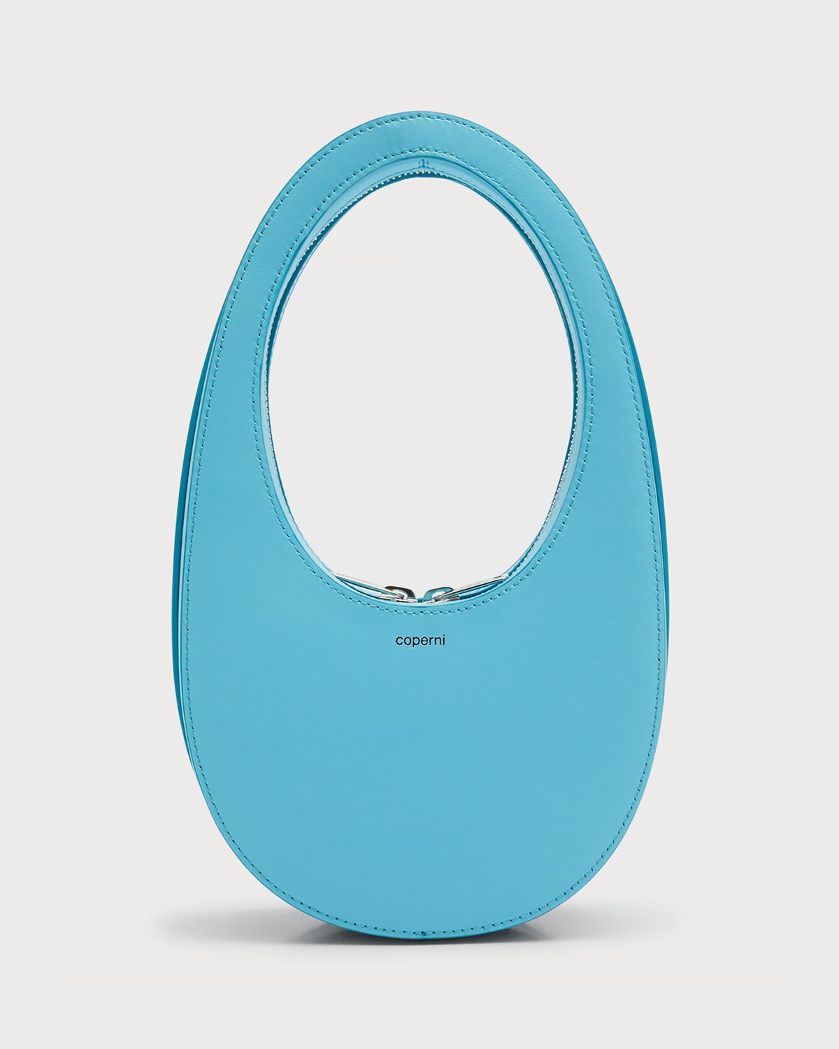 Coperni Swipe Micro Zip Leather Crossbody Bag | Neiman Marcus