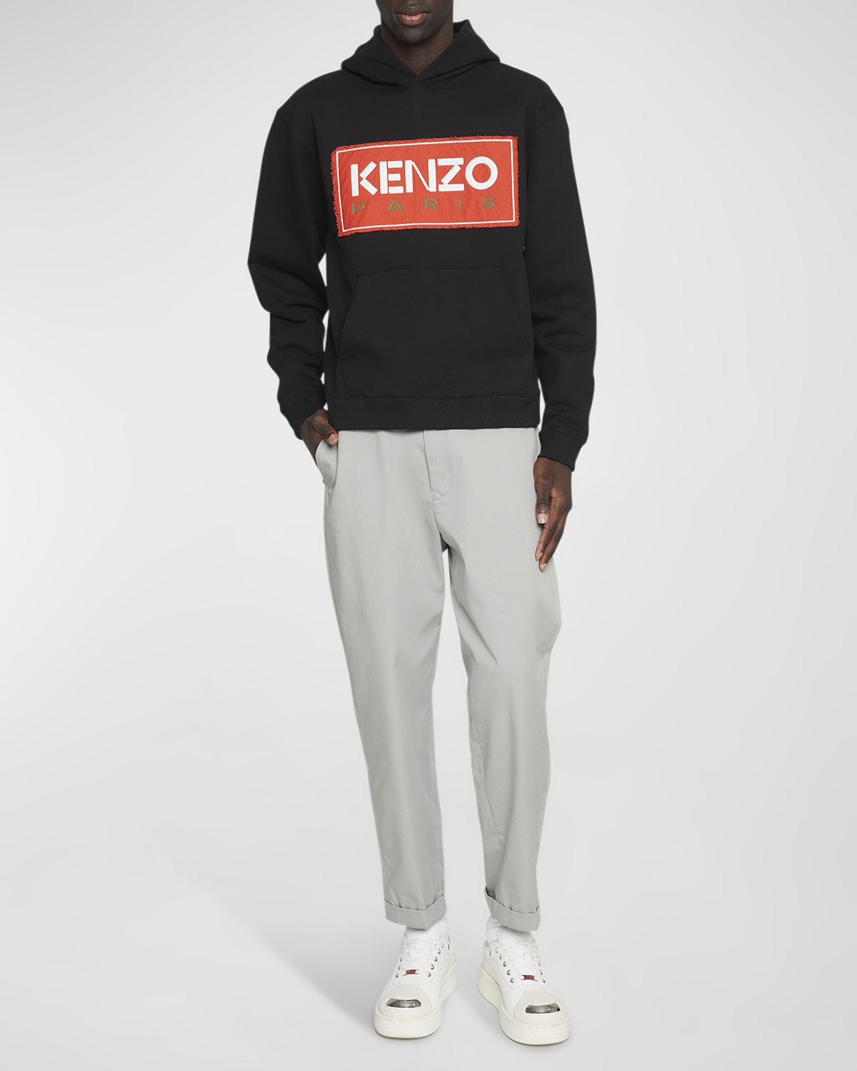 Amiri Men's Rabbit Logo Hoodie | Neiman Marcus