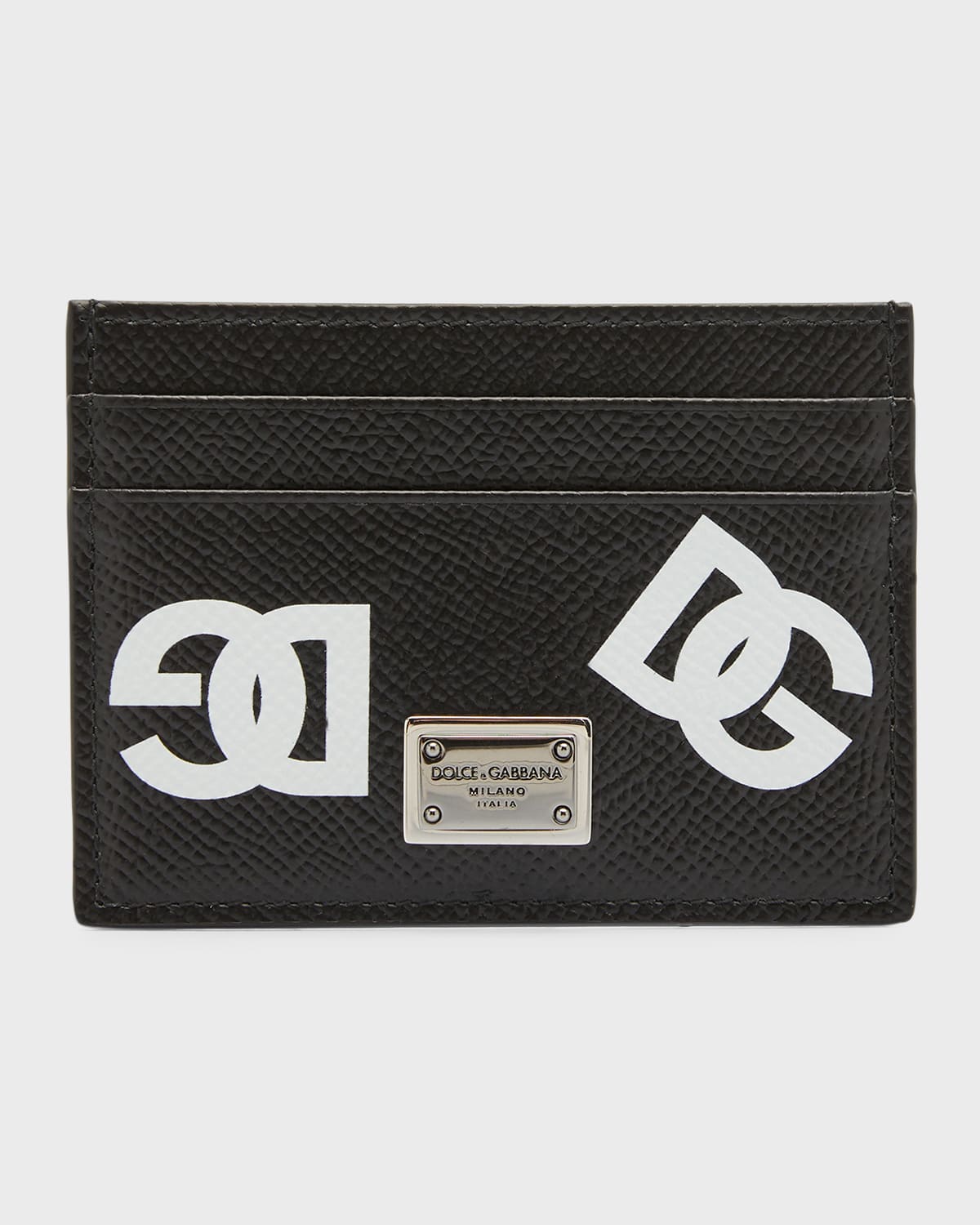 Burberry Men's Monogram Plaque Leather Card Case | Neiman Marcus