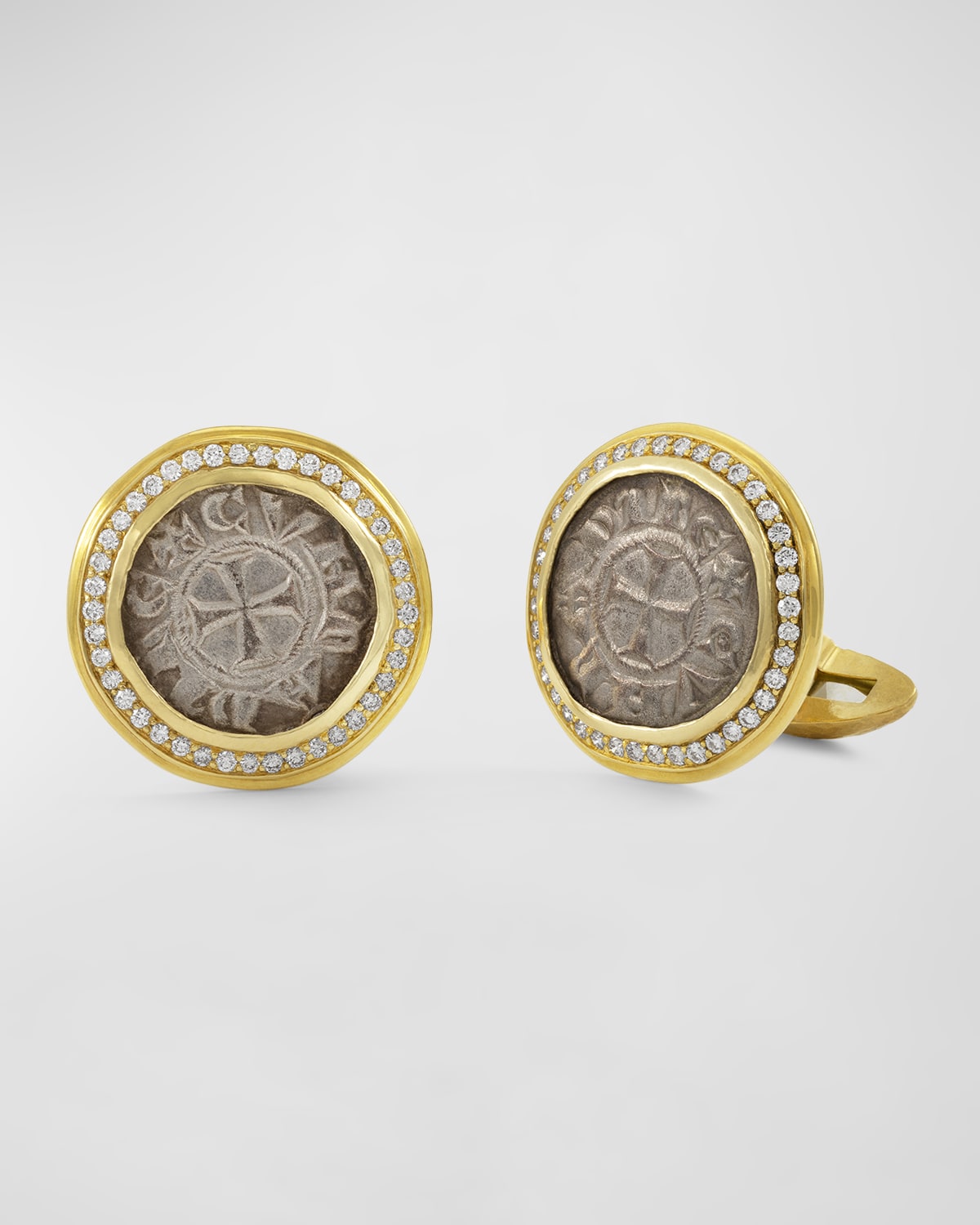 Jorge Adeler Men's Gods & Heroes 18K Yellow Gold Ancient Byzantine ...