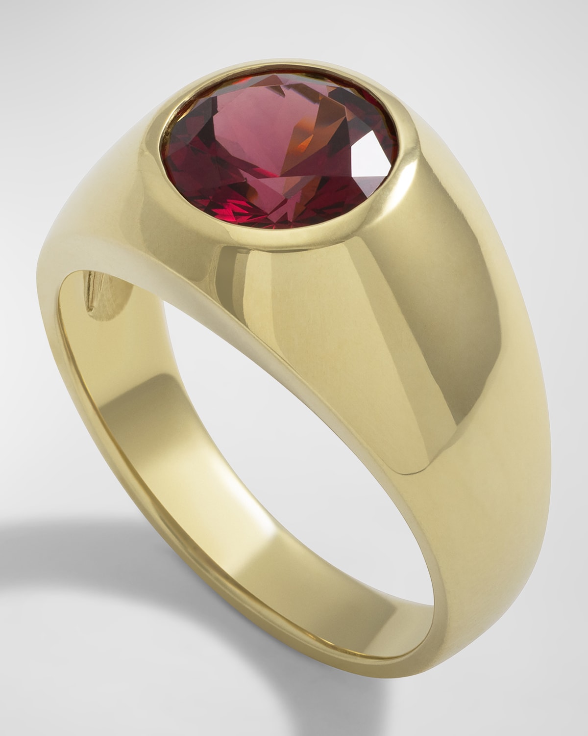 Jorge Adeler Men's 18K Yellow Gold Sikhote-Alin Ring | Neiman Marcus