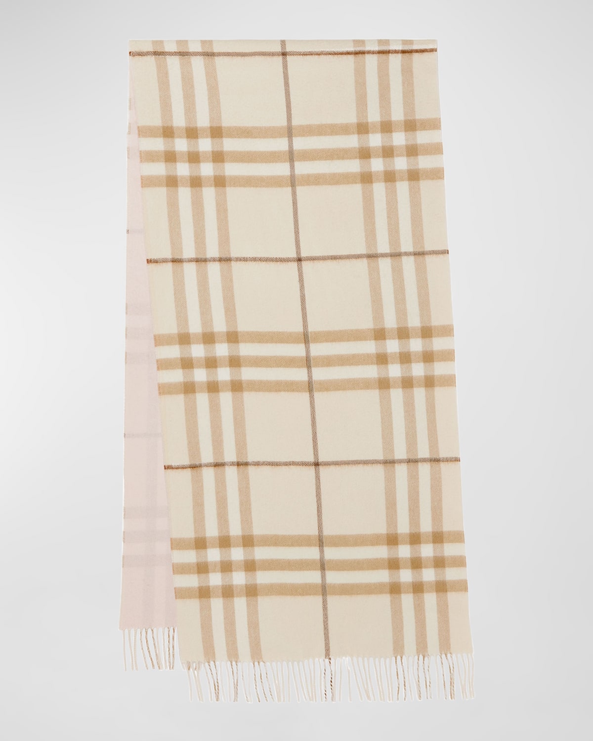 Burberry Giant Check Tweed Scarf | Neiman Marcus