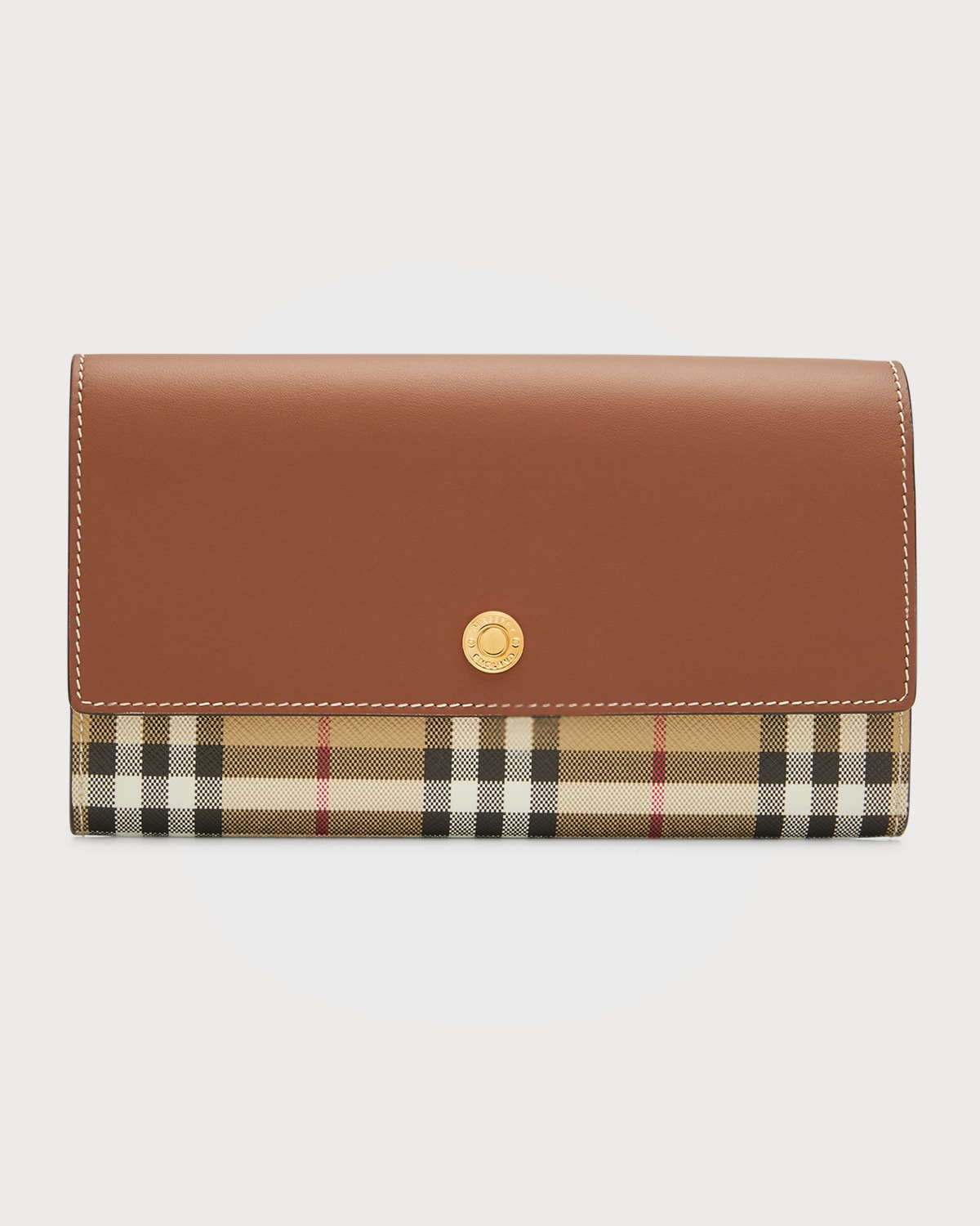 Burberry Check Drawstring Bucket Bag | Neiman Marcus