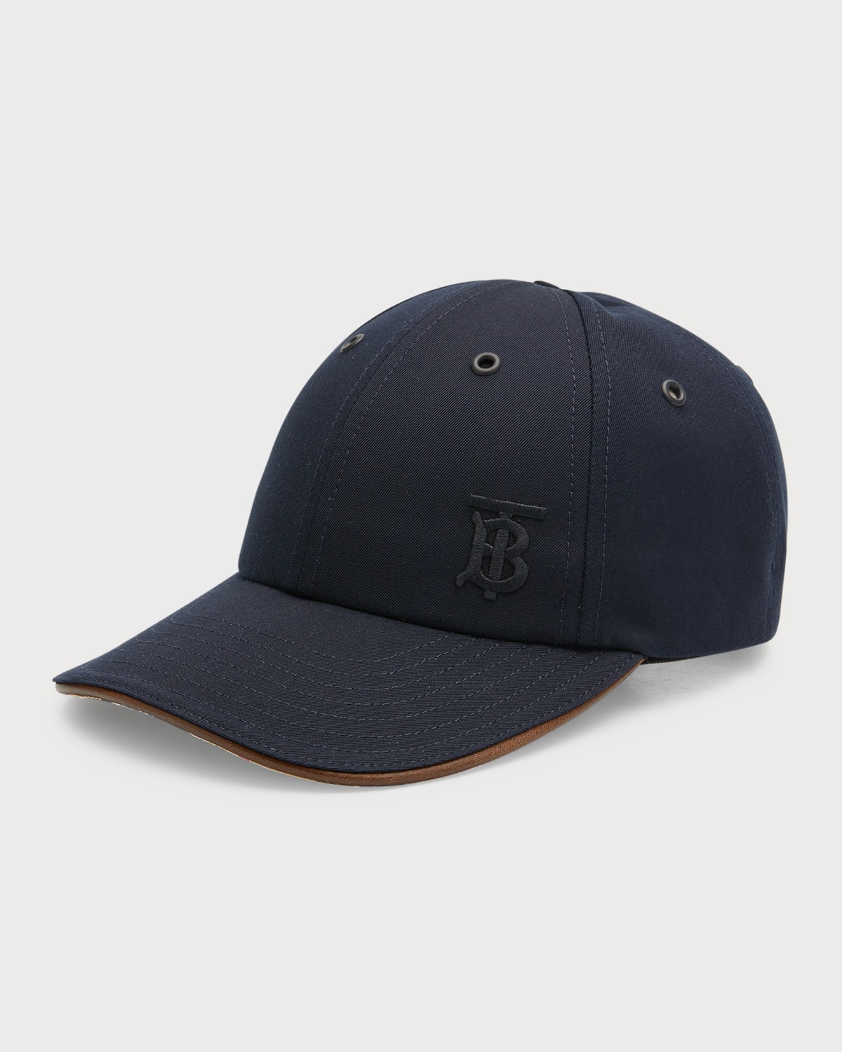 Burberry Men's Check Baseball Cap | Neiman Marcus