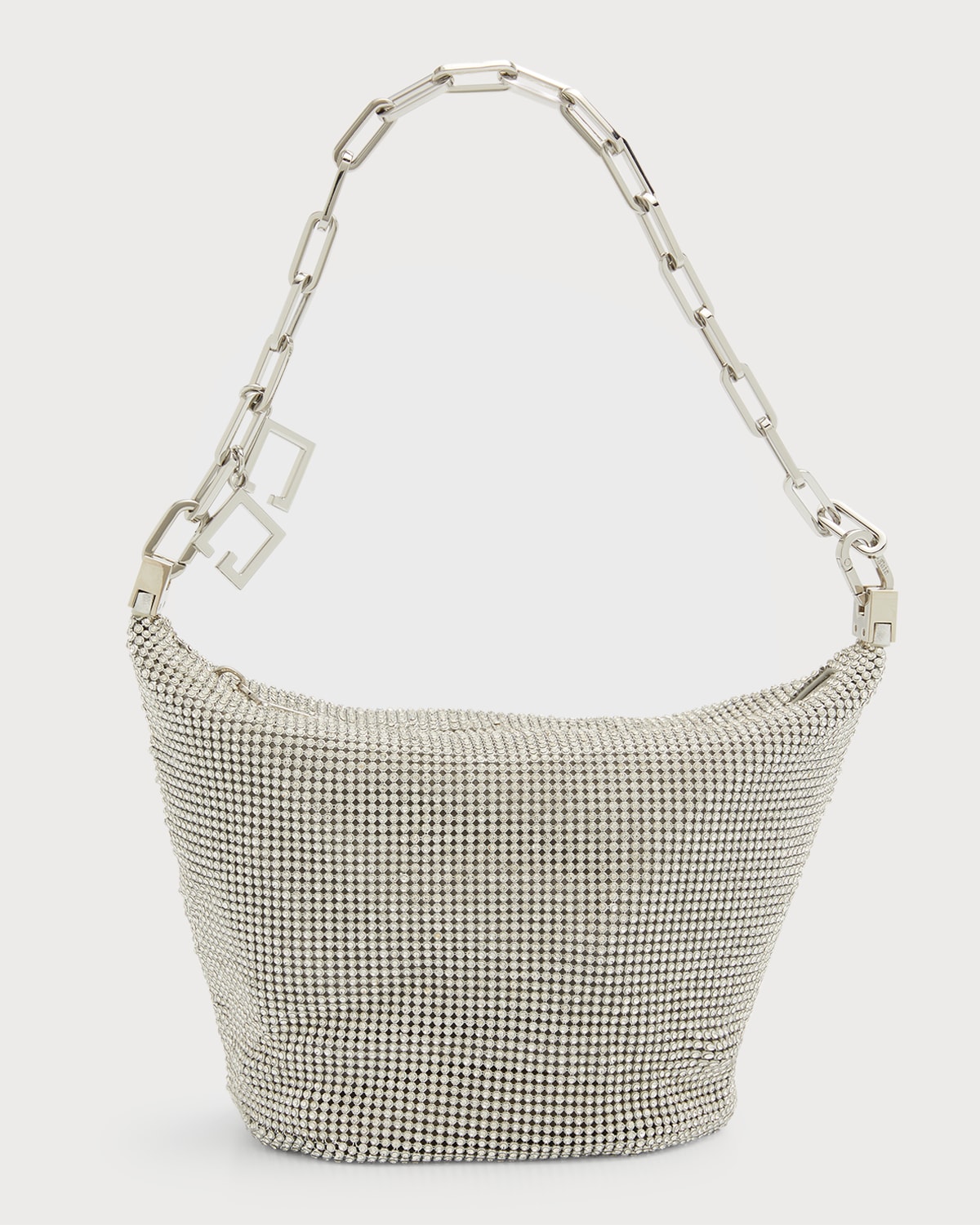 Cult Gaia Mirai Allover Crystal Chain Shoulder Bag | Neiman Marcus
