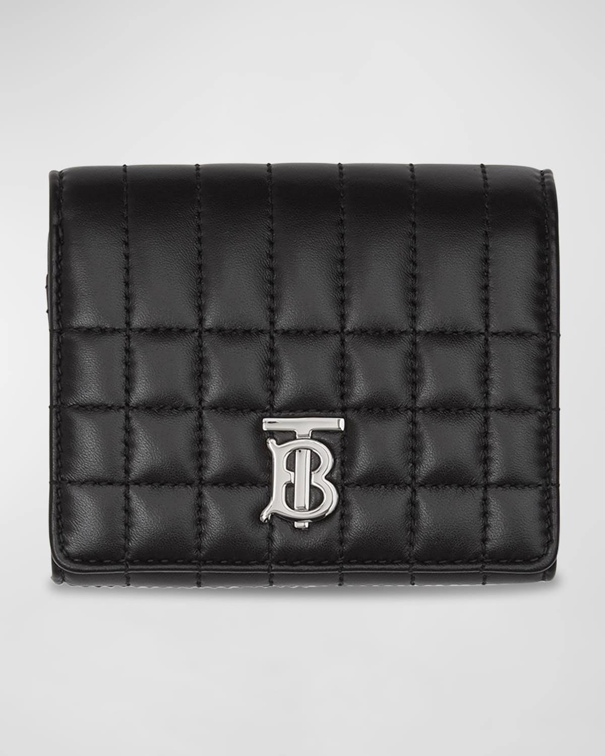 Burberry TB Compact Leather Wallet | Neiman Marcus
