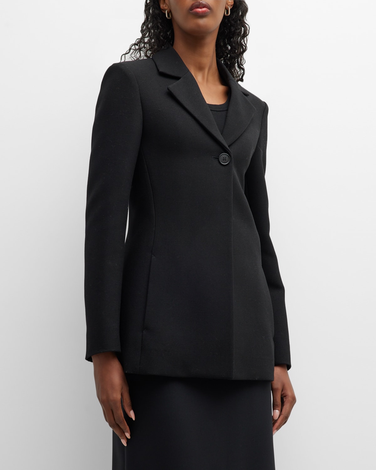 THE ROW Cochise Single-Breasted Wool Jacket | Neiman Marcus