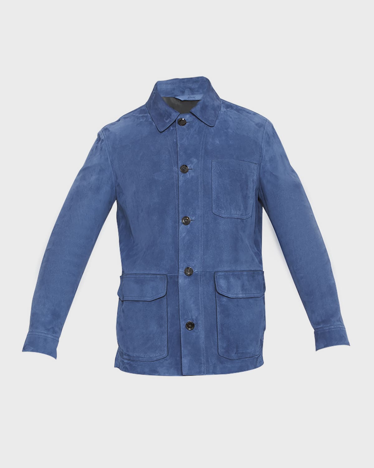 Vince Men's Suede Chore Jacket | Neiman Marcus