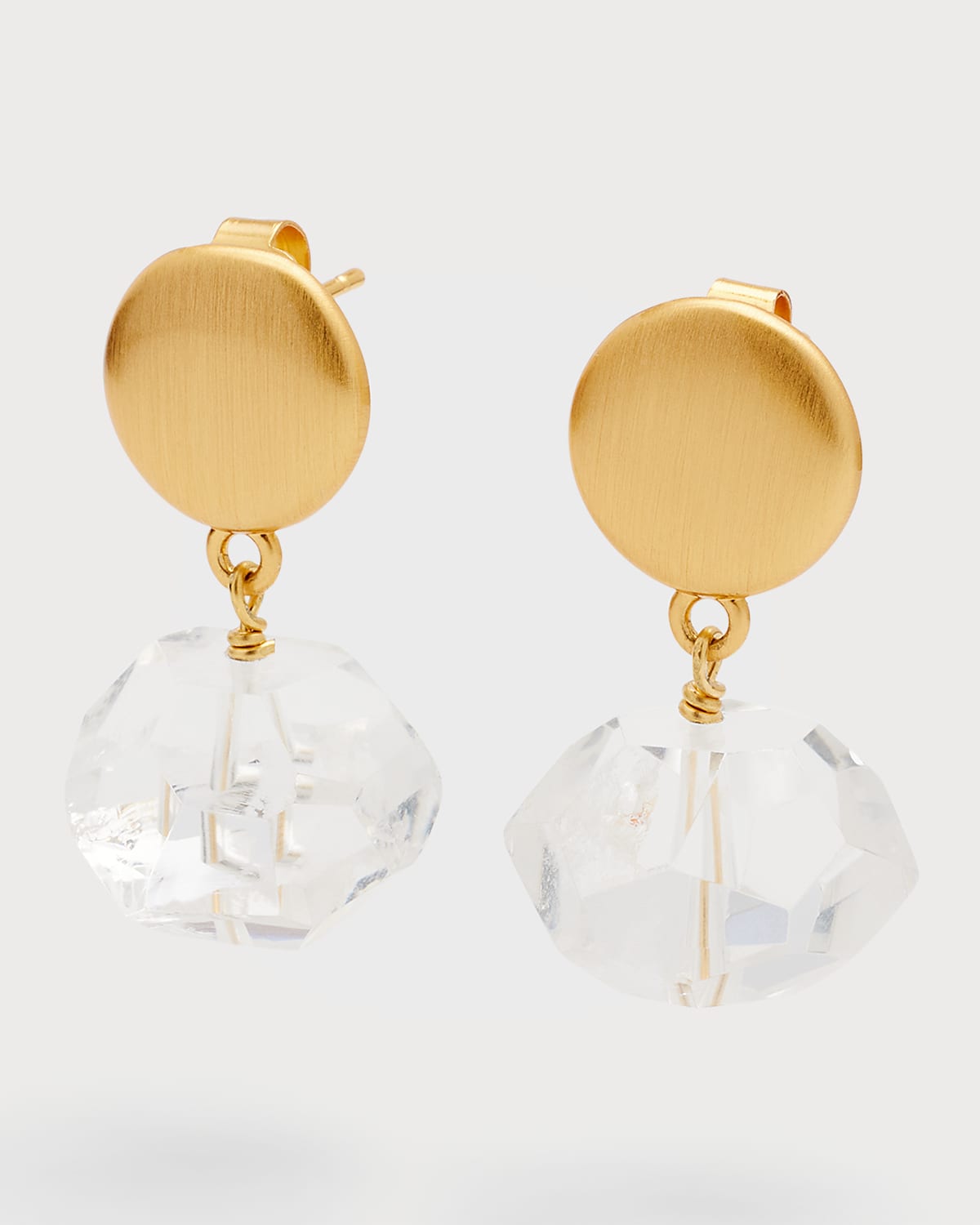 NEST Jewelry Crystal Linear Drop Earrings | Neiman Marcus