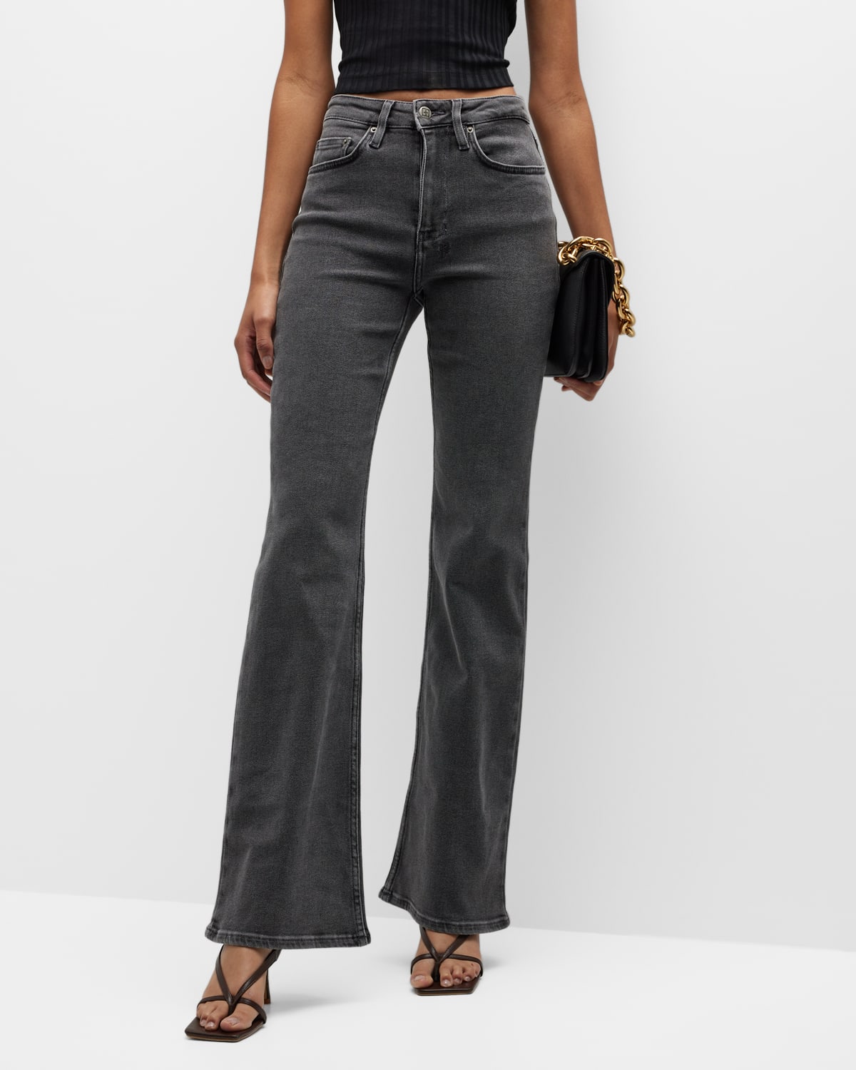 Rag & Bone Peyton Mid-Rise Bootcut Jeans | Neiman Marcus