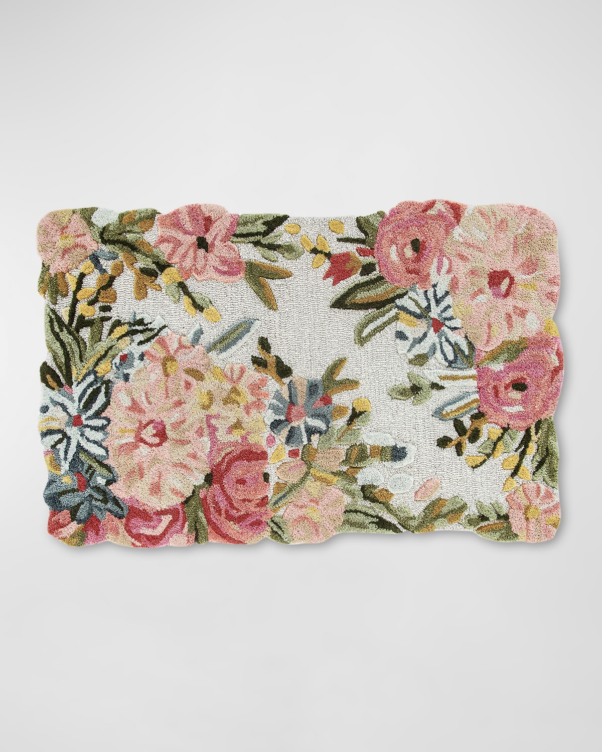 MacKenzie-Childs Flower Garden Octagon Rug | Neiman Marcus