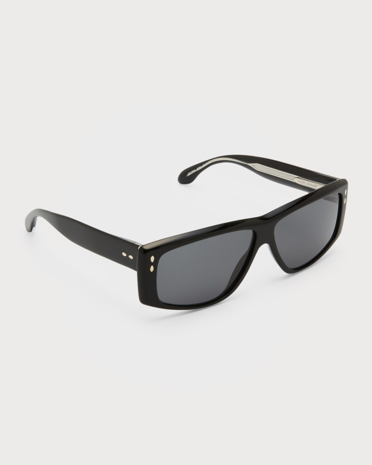 Isabel Marant Logo Acetate Aviator Sunglasses | Neiman Marcus