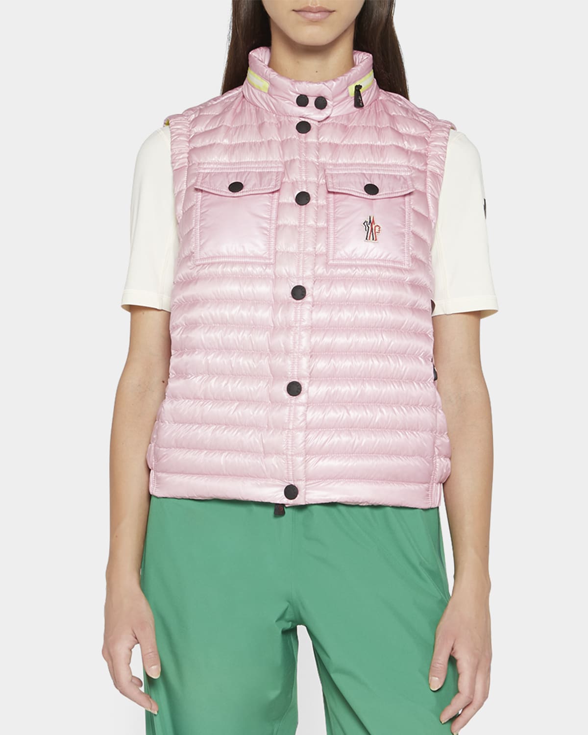 Moncler Liane Classic Puffer Vest | Neiman Marcus