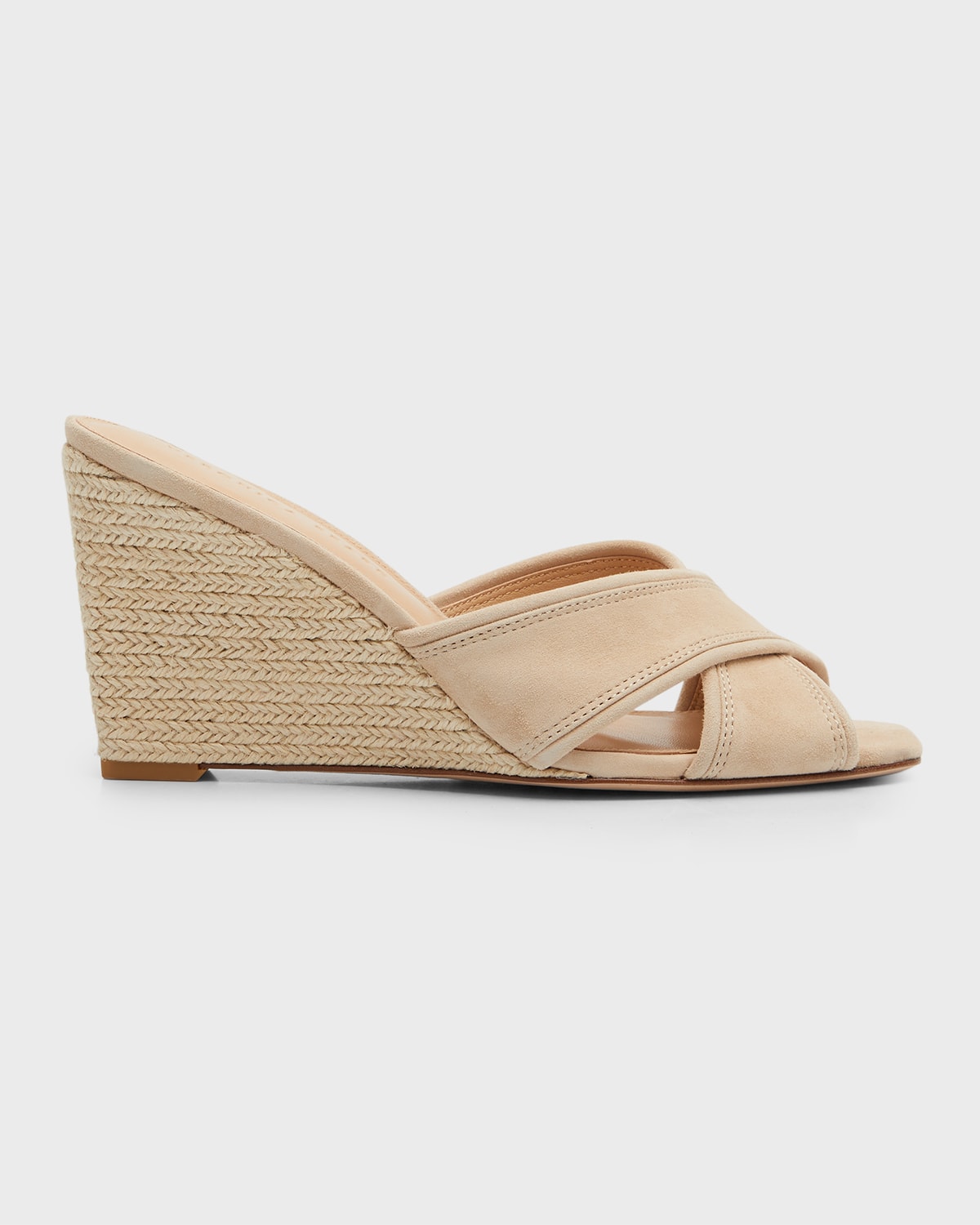 Veronica Beard Edna Denim Wedge Espadrille Sandals | Neiman Marcus