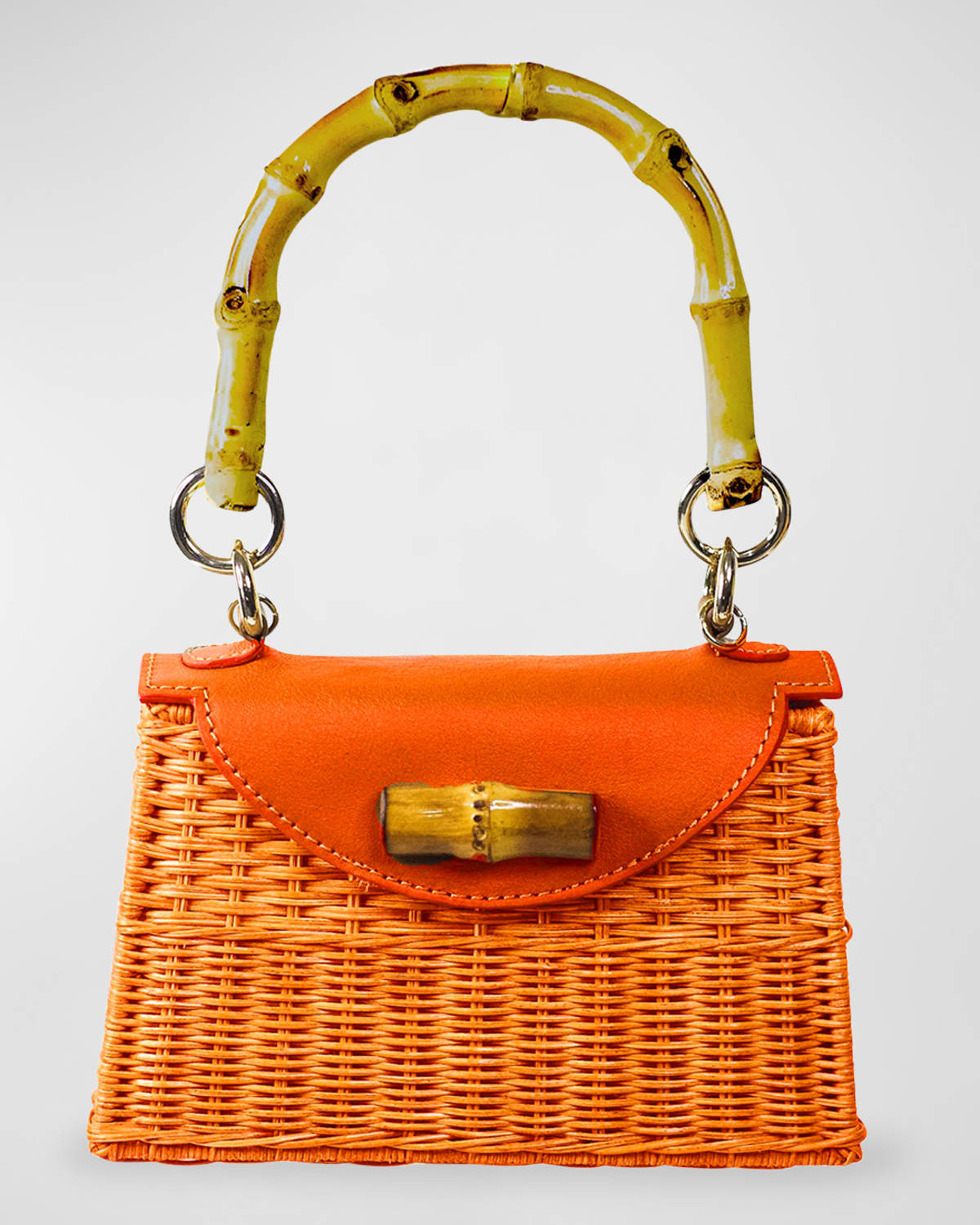 Serpui Donkey Basket Top-Handle Bag | Neiman Marcus