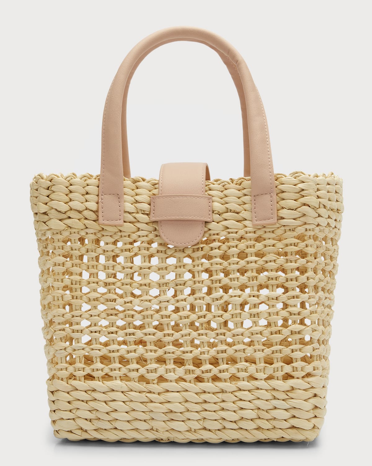 BTB Los Angeles Sunrise Suntan Sunset Straw Tote Bag | Neiman Marcus