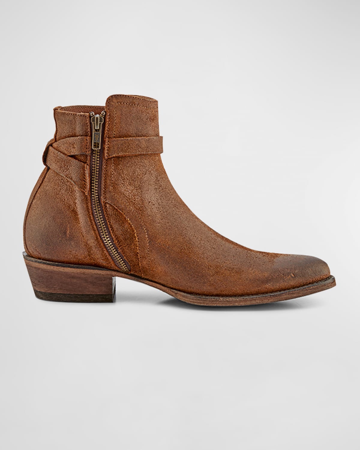 Frye Men's Austin Side-Zip Leather Boots | Neiman Marcus