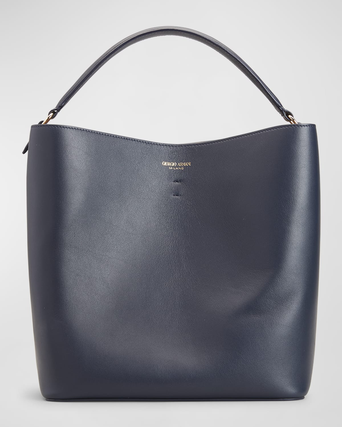 Giorgio Armani Infinity Small Napa Leather Tote Bag | Neiman Marcus