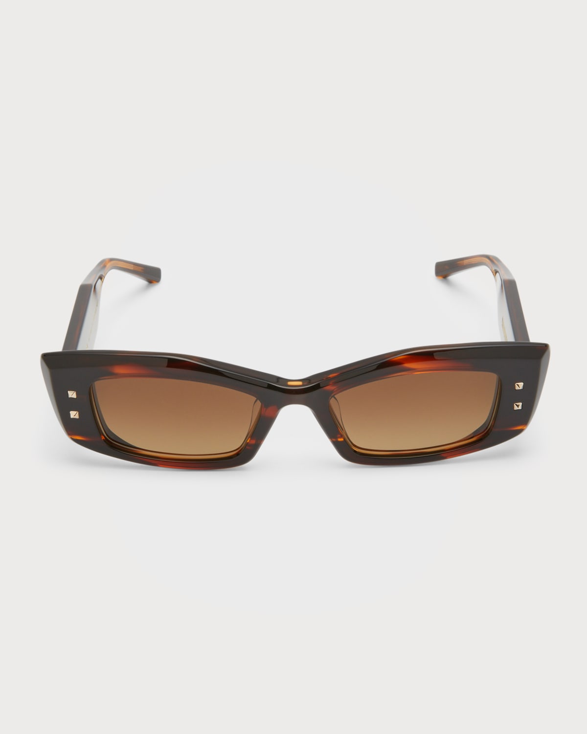 Valentino Garavani Quattro Acetate & Titanium Cat-Eye Sunglasses ...
