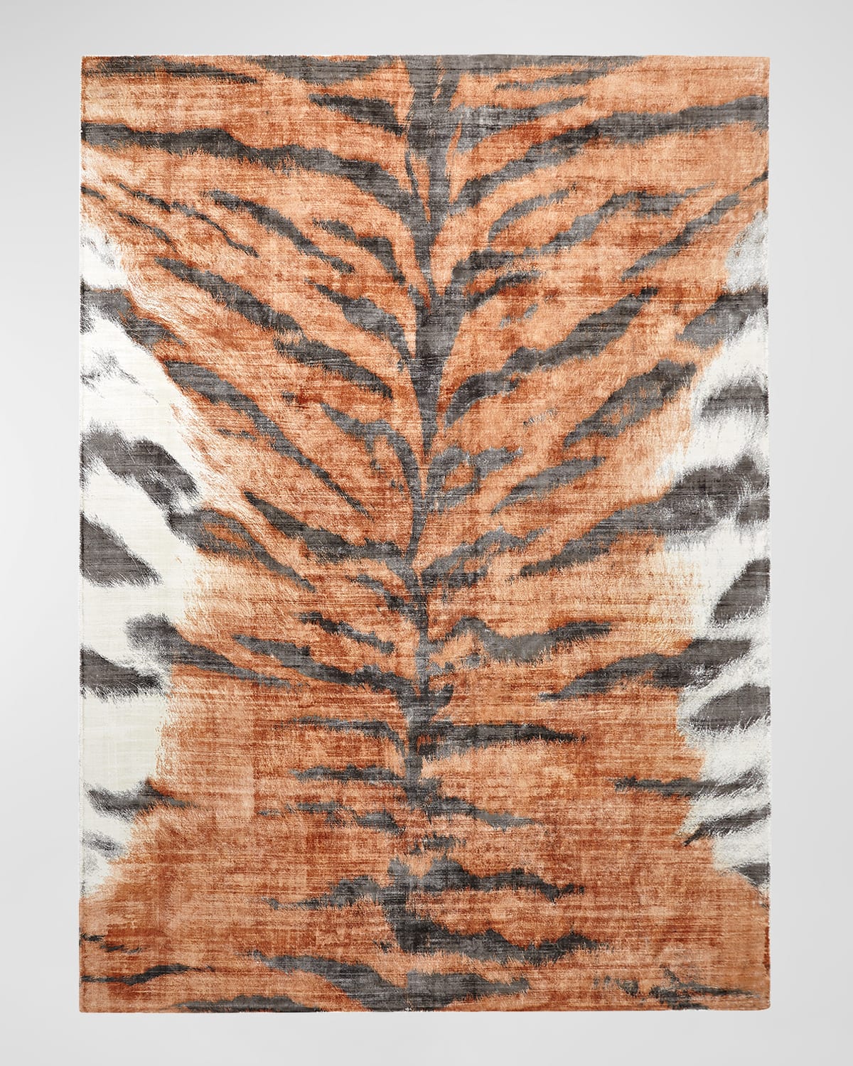 Global Views Tiger Stripe Hand-Woven Rug, 6' x 9' | Neiman Marcus