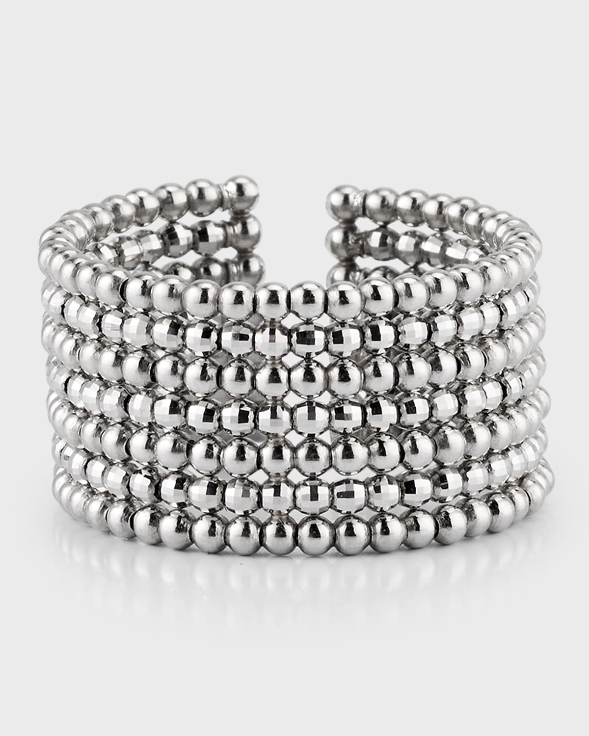 Platinum Born Triple Limitless Ring, Size about 5.5 to 7 | Neiman Marcus