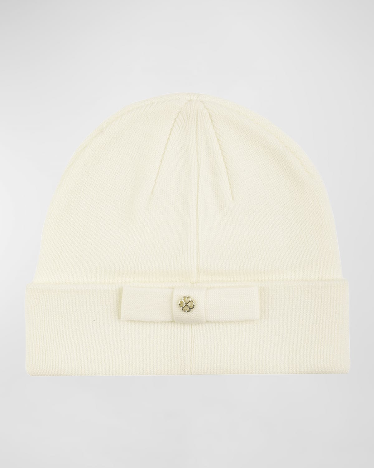 kate spade new york metallic bow beanie | Neiman Marcus