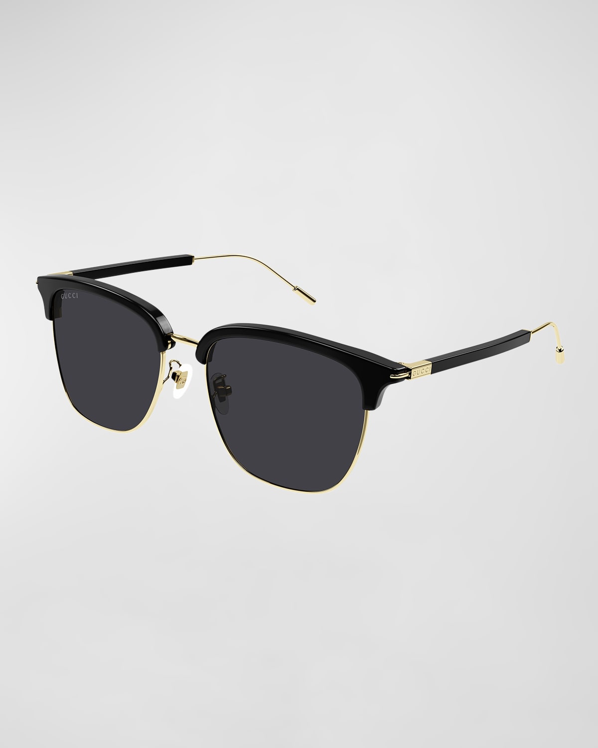 Gucci Men's GG0382S001M Half-Rim Sunglasses | Neiman Marcus