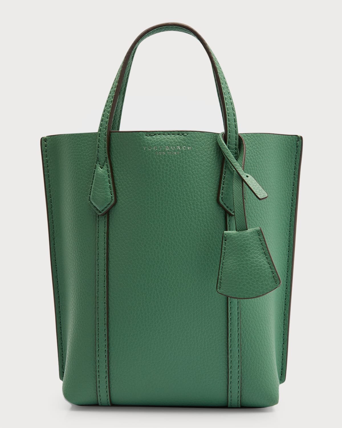 Tory Burch Perry Mini Striped North-South Tote Bag | Neiman Marcus