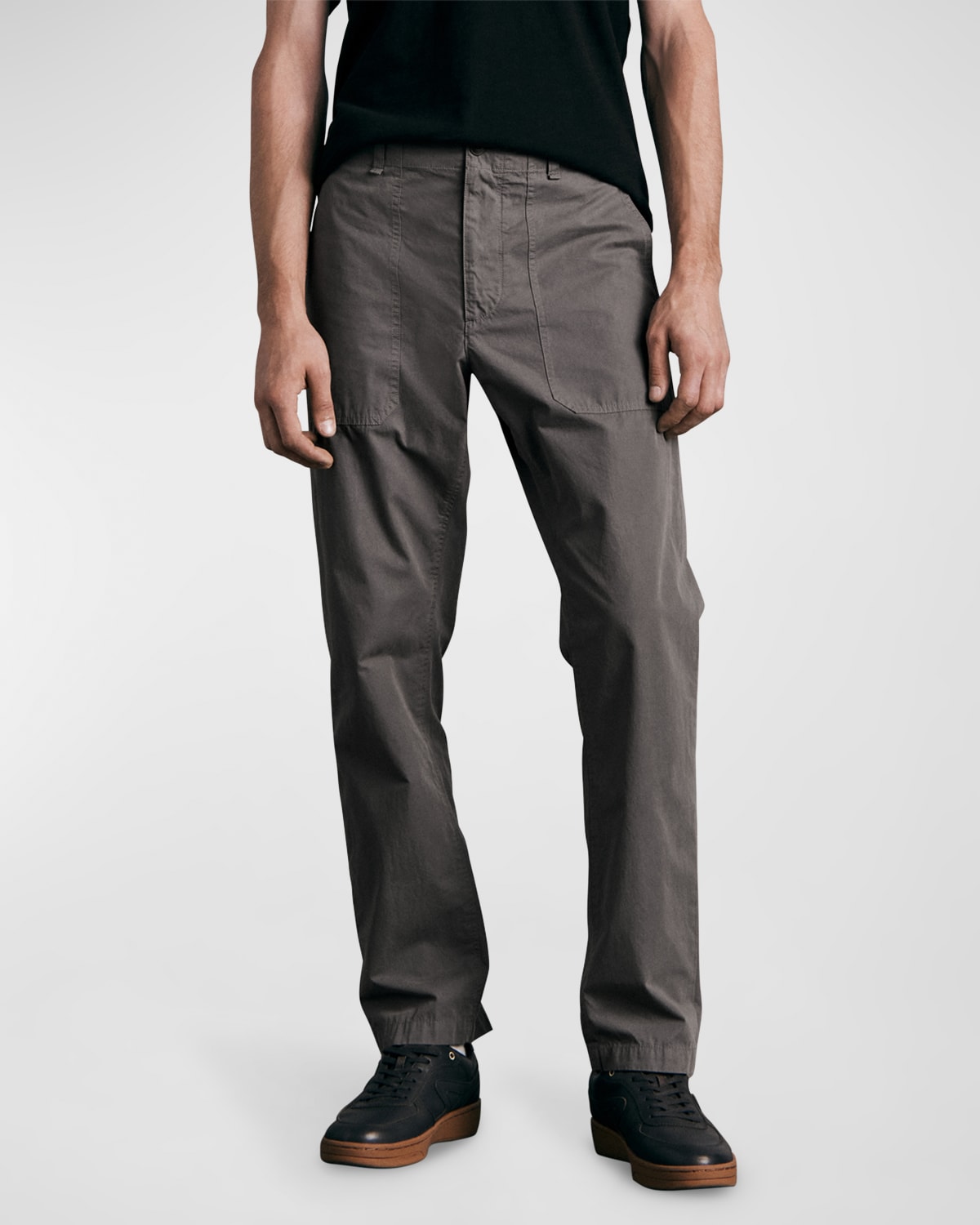 Hudson Men's Stacked Slim Military Cargo Pants | Neiman Marcus