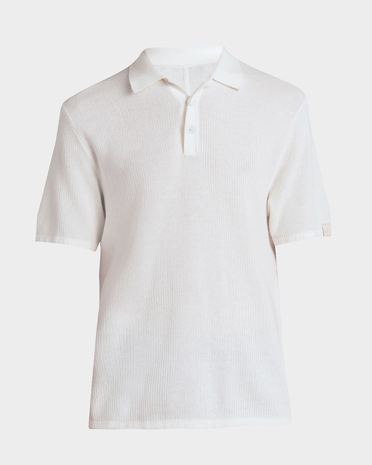 Rag & Bone Men's Solid Loopback Polo Shirt | Neiman Marcus