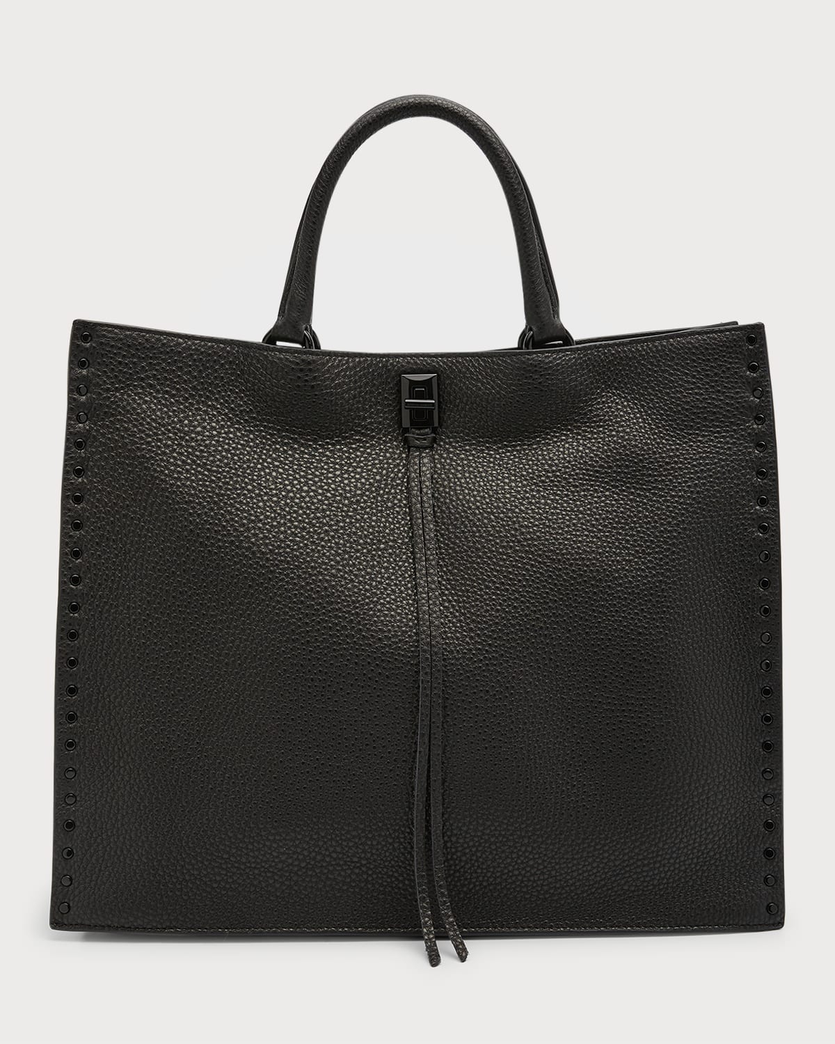 Rebecca Minkoff Mab Studded Leather Box Tote Bag | Neiman Marcus