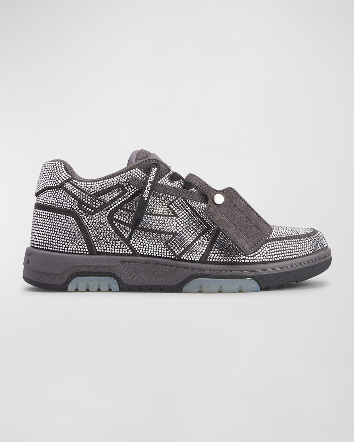 Off-White Men's Out Of Office Suede Low-Top Sneakers | Neiman Marcus