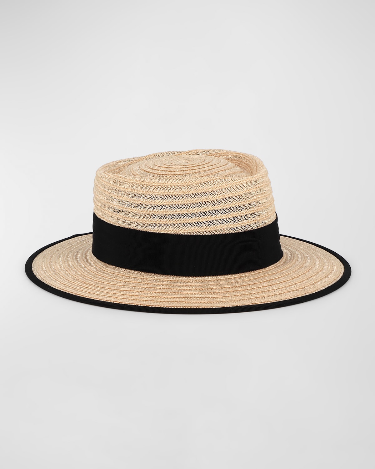 D'Estree Gerhard Straw Fedora Hat | Neiman Marcus